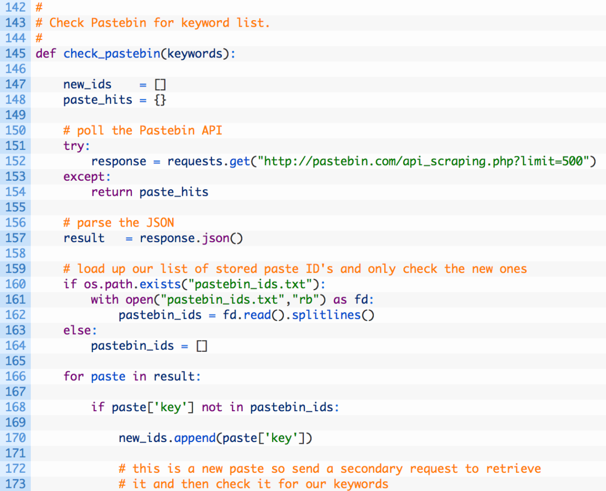 Building A Keyword Monitoring Pipeline With Python Pastebin And Searx Bellingcat